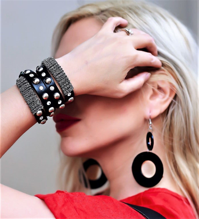 Leather Strap Bracelet | Conti Moda